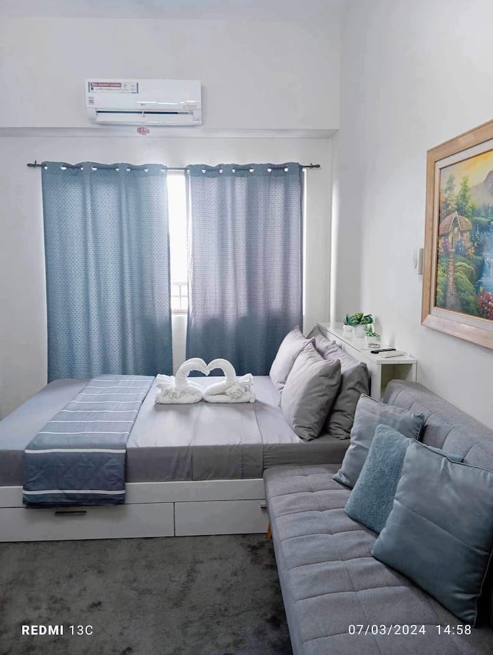 Lovely Studio For Staycation - Ninoy Aquino Airport (MNL)