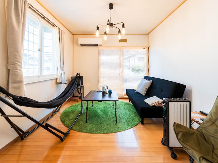 1f/最大5人/2dk/女子旅/うどんツアー/お子様連れok/無料駐車場/wi-fi/長期滞在 - Marugame