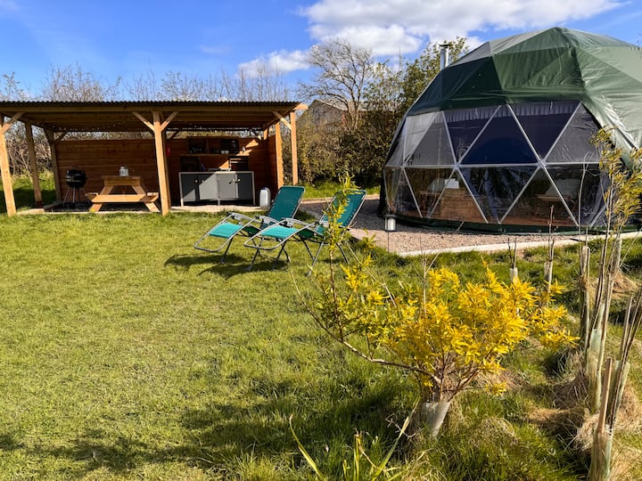 ‘Oak’ Stargazing Geodesic Dome - Llanidloes