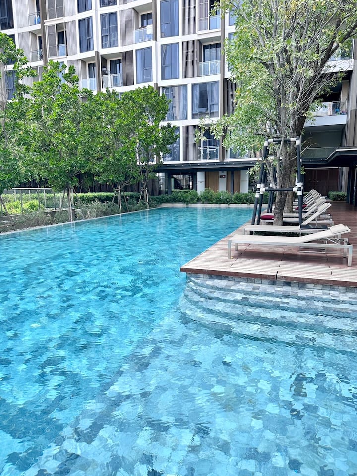 Private 1br | Pool-gym-suana-working Space-wifi - Bangkok