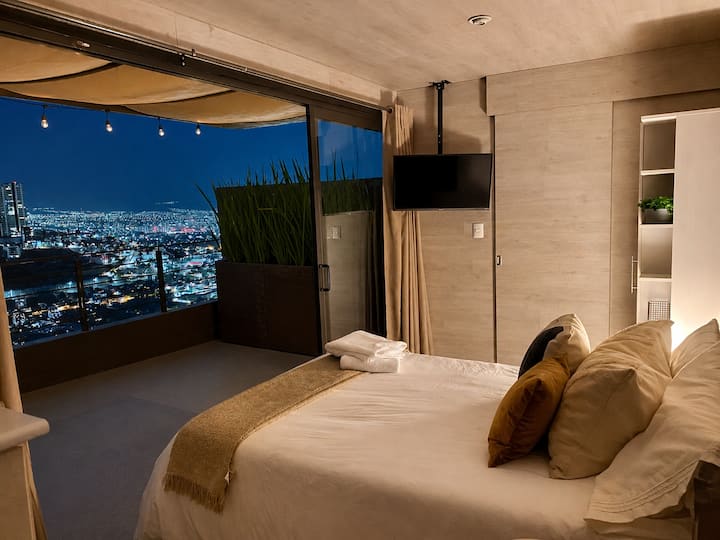 Loft En Contenedor, Vista Y Terraza Espectaculares - Querétaro
