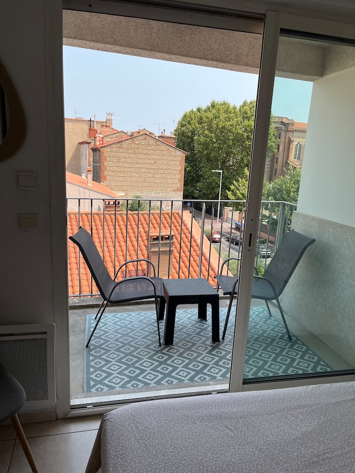 Appartement Proche Gare, Terrasse, Parking Privé - Perpignan