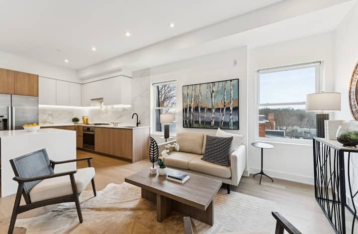 New 3bd/2ba Apartment With Private Rooftop - Falls Church, VA