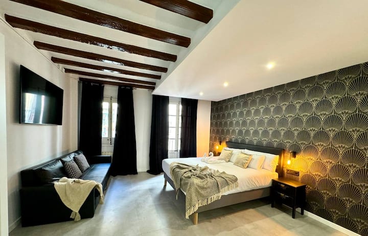 Grande Apartament Extérieure Centre De Barcelone - Barcelona