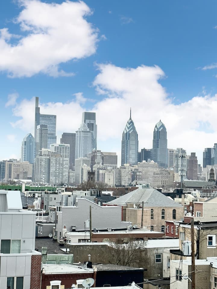 City Views Roof Deck 4b/4b -10 Mins To City Centre - Philadelphie, PA