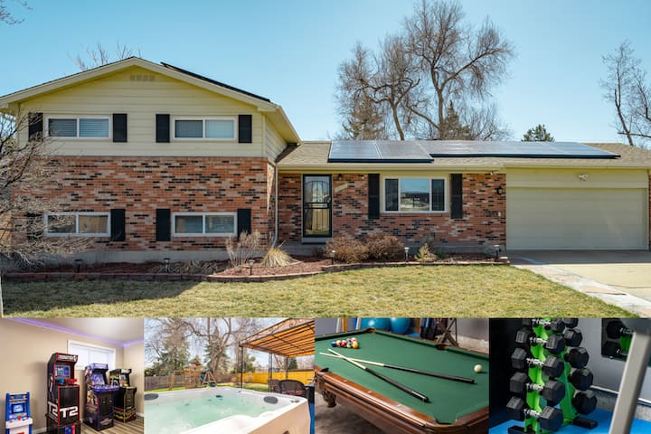 Lake Retreat | Hot Tub | Arcade | Playground | Gym - Denver, CO