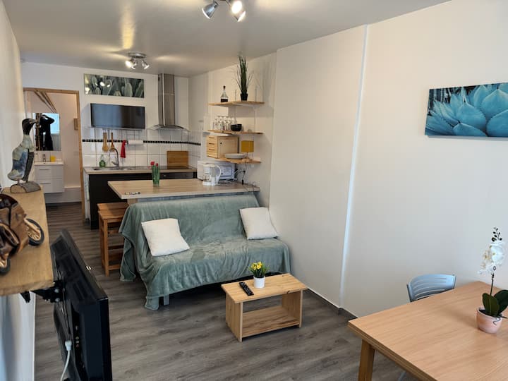 Studio Vue Sur Le Port, à 2 Pas Du Centre - Grandcamp-Maisy
