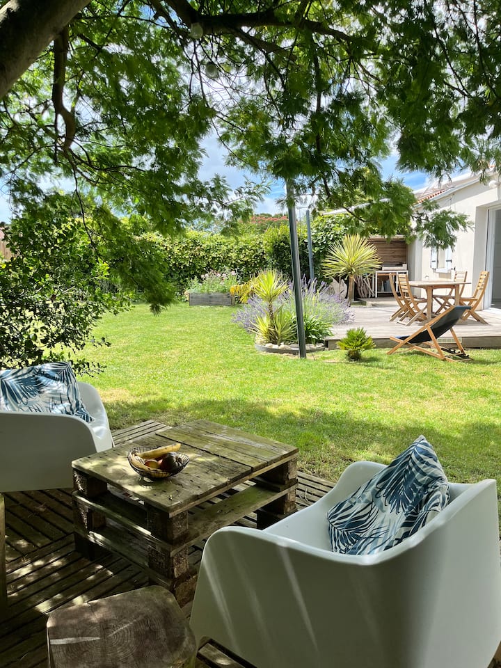 Maison Lumineuse Au Calme à 5 Minutes De La Mer - Longeville-sur-Mer