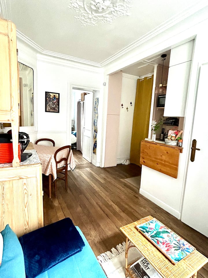 Logement Entier - 2 Pièces à Montmartre - Paris