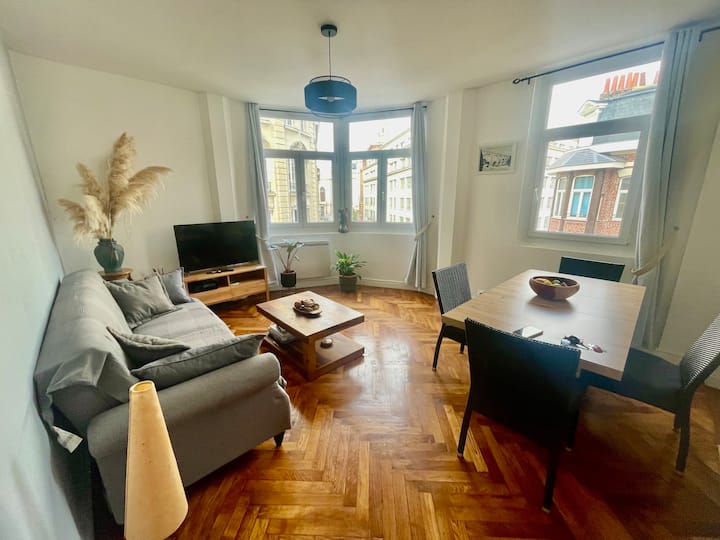 Central Appart- View On Opera 2 Bedrooms 5 Guests - Lille