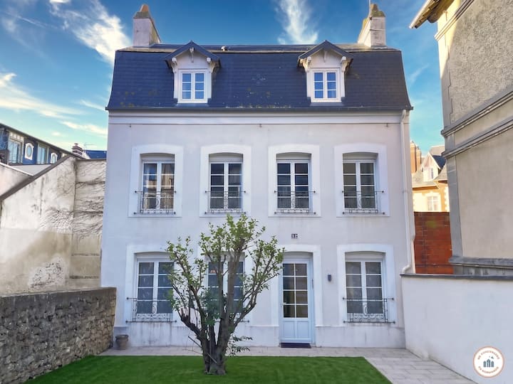 Le Garden House - Villa Place Morny Avec Jardin - Deauville
