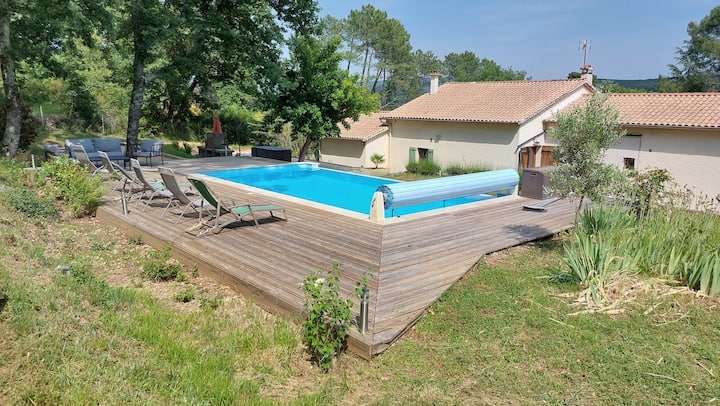 Maison Avec Piscine Et Climatisation - Ardèche