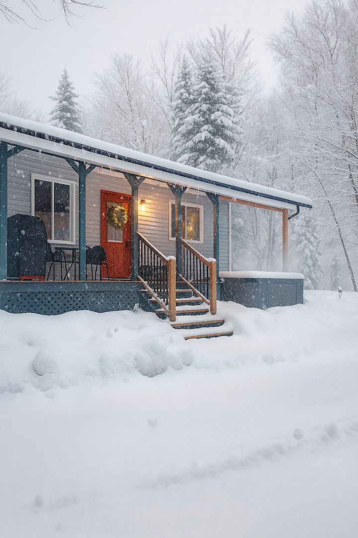 La Retraite *Spa*forêt/ruisseaux*king*foyer*vbn* - Quebec