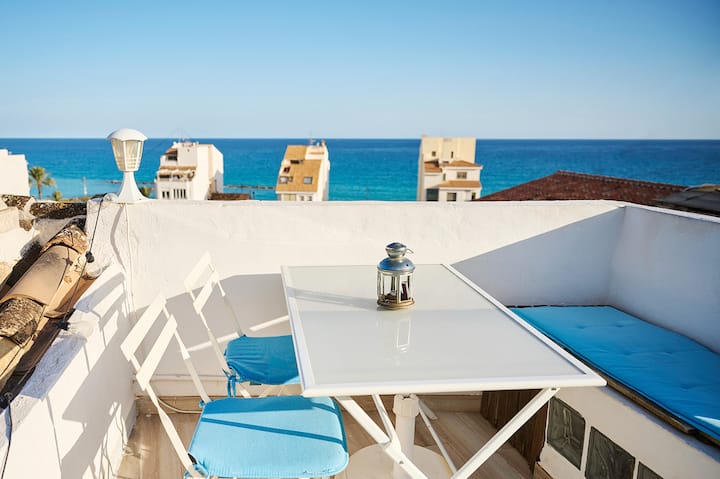 Casco Antiguo, Casa Muy Cerca Del Mar Con Terrazas - Altea