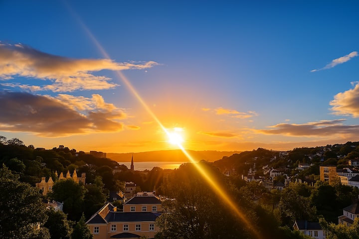 Stunning Top Floor Flat | Pet Friendly | Sea Views - Oddicombe Beach