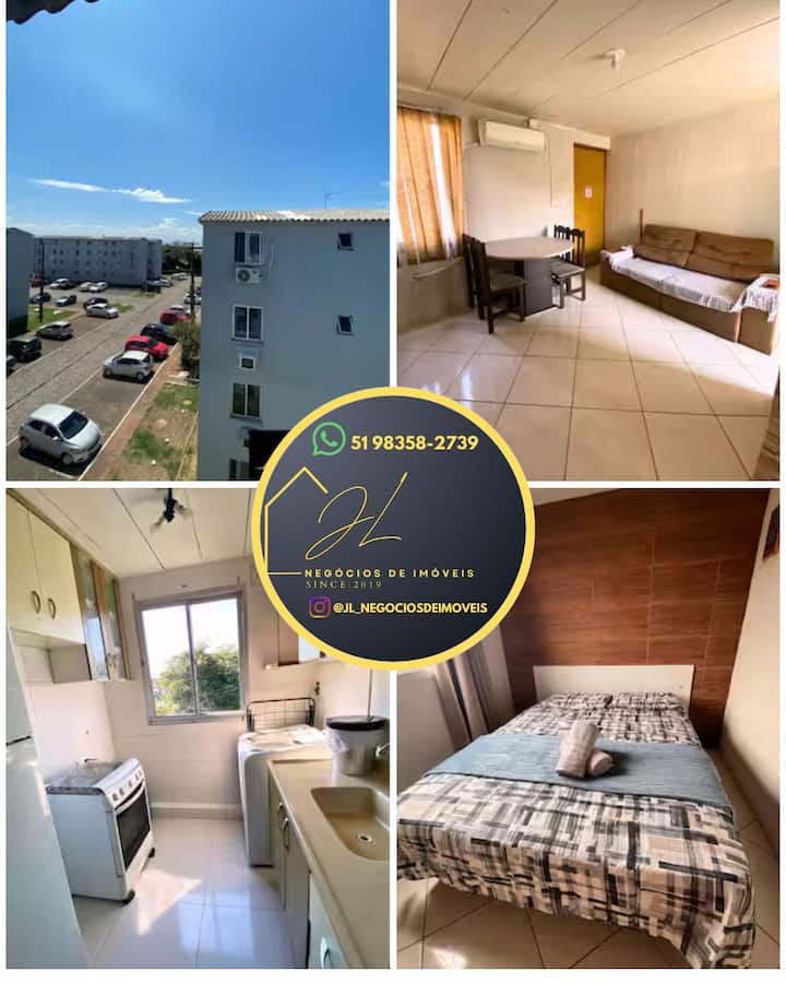 7-apê Próx. Metrô E Centro Com Wi-fi E Ar Cond. - Novo Hamburgo