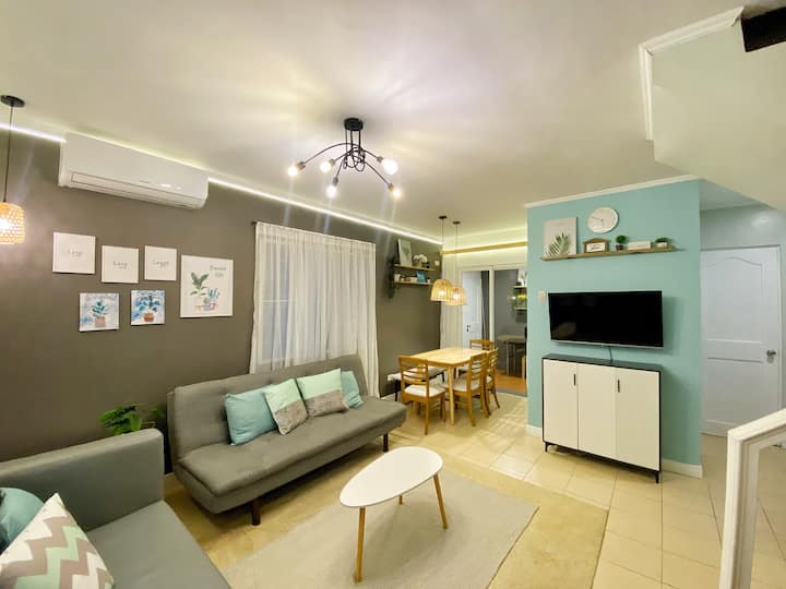 Hampton Gray 3br 2cr Fully-ac Near Clark - Angeles