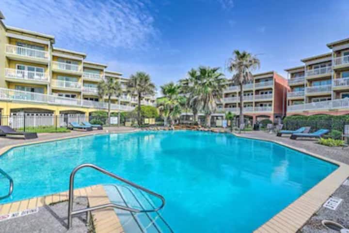 Coastal Condo - Beach View, Resort - Moody Gardens, Galveston