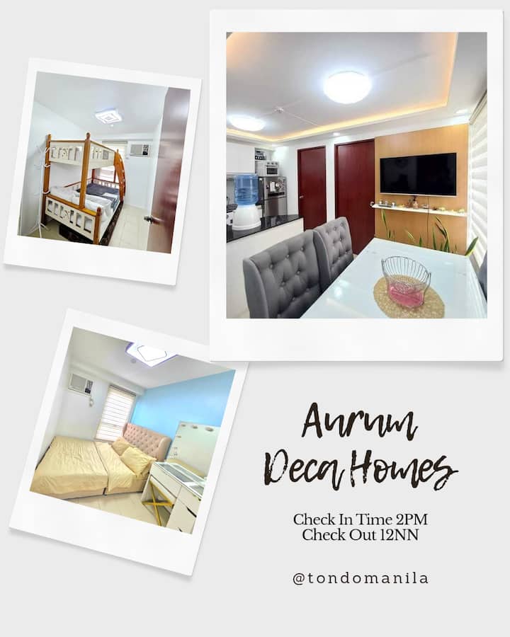 Cozy2br Staycation Near Binondo W/ Wifi & Netflix - Malabon