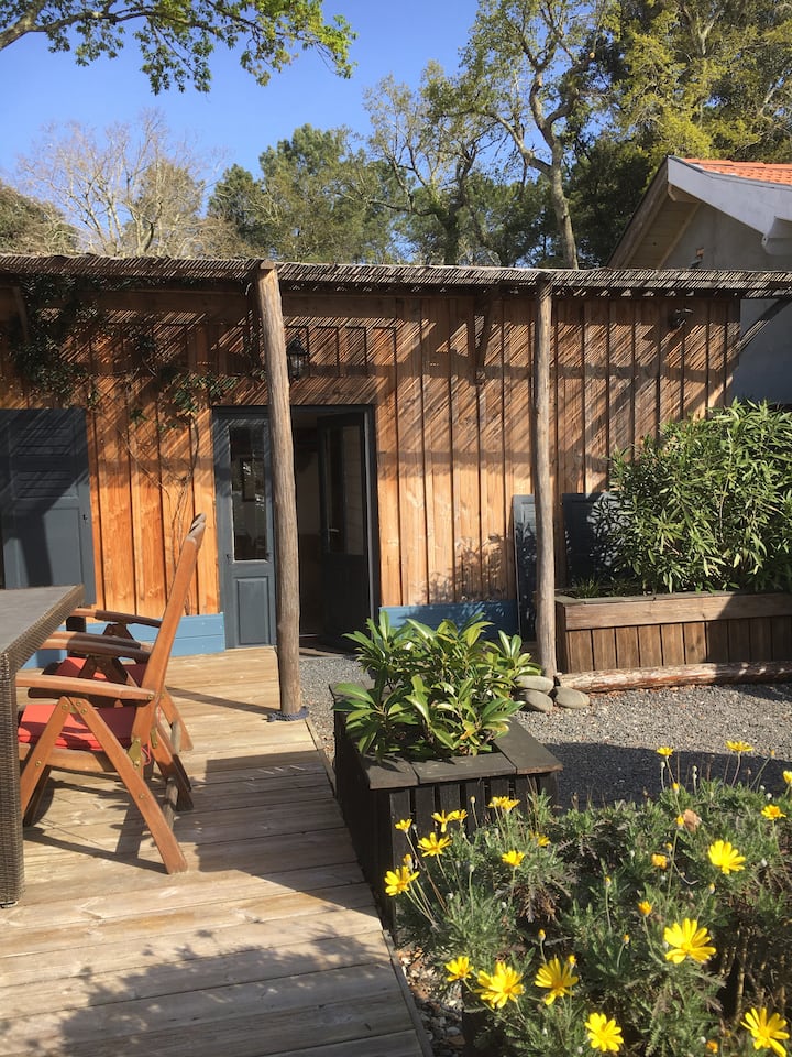 Lacanau Petite Villa Tout Confort à 100 M Du Lac - Étang de Lacanau