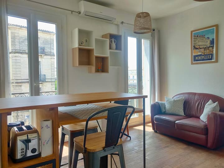 Charmant T2 • Gare St-roch • Comédie • Clim - Montpellier