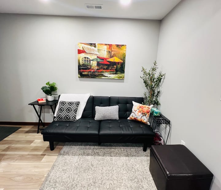 *Cozy 2br 1ba Downstairs, Near Moa + Sauna! - Minnesota