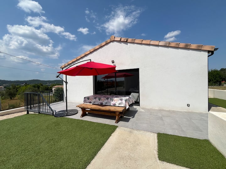 #2 Charmante Villa Neuve Avec Clim - アレス