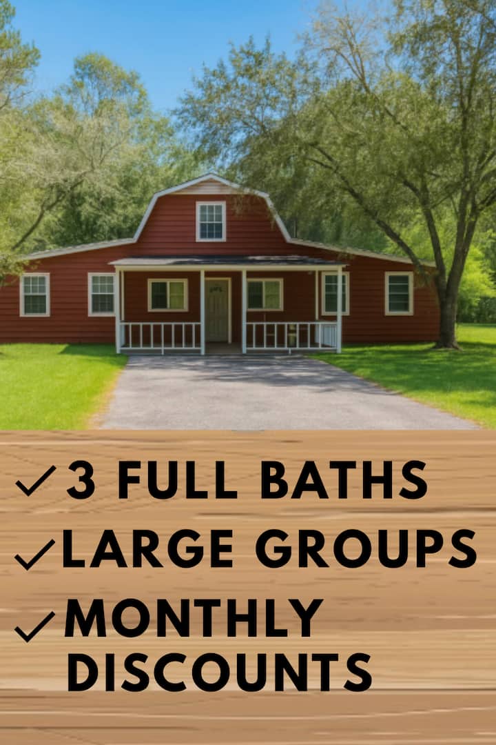 Pure Country, Plenty Of Space & Trees, Relaxing - Village Creek State Park, Lumberton