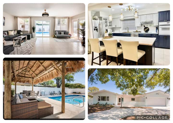 Heated Pool  Home With Tikihut Gazebo - Clearwater, FL
