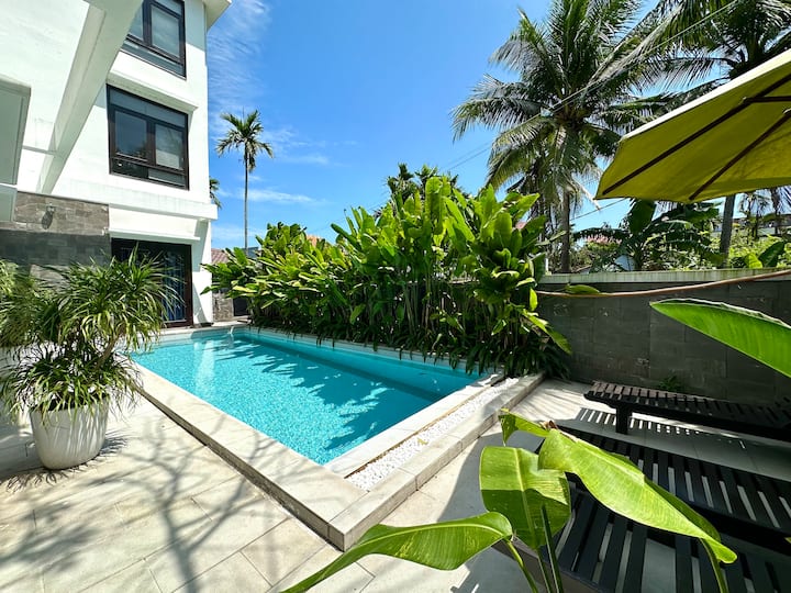 Private Pool Villa- Billiards - 6' To Old Town - 會安市
