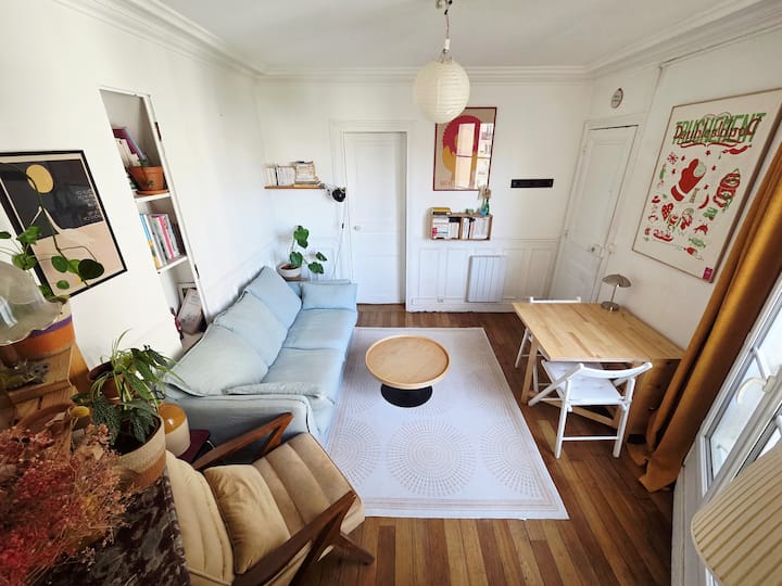 Père Lachaise/réunion Bel Appart De 2 Chambres - Paris