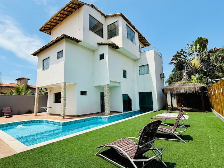 Linda Casa 4 Qtos Em Interlagos - Vila Velha