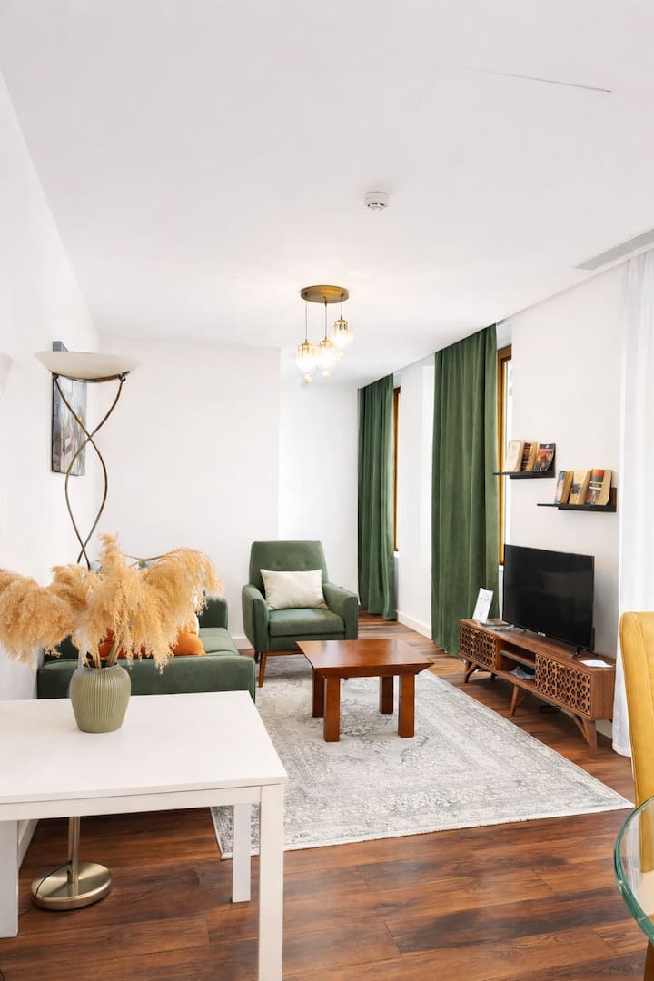 Giriş Kat Amerikan Mutfak Tam Mobilyalı Rahat Apt. - İstanbul