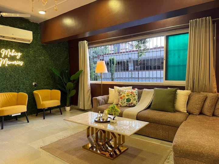 Grand 2bhk 15 Mins To Sea Cafe King Bed Wifi Tv - Mumbai