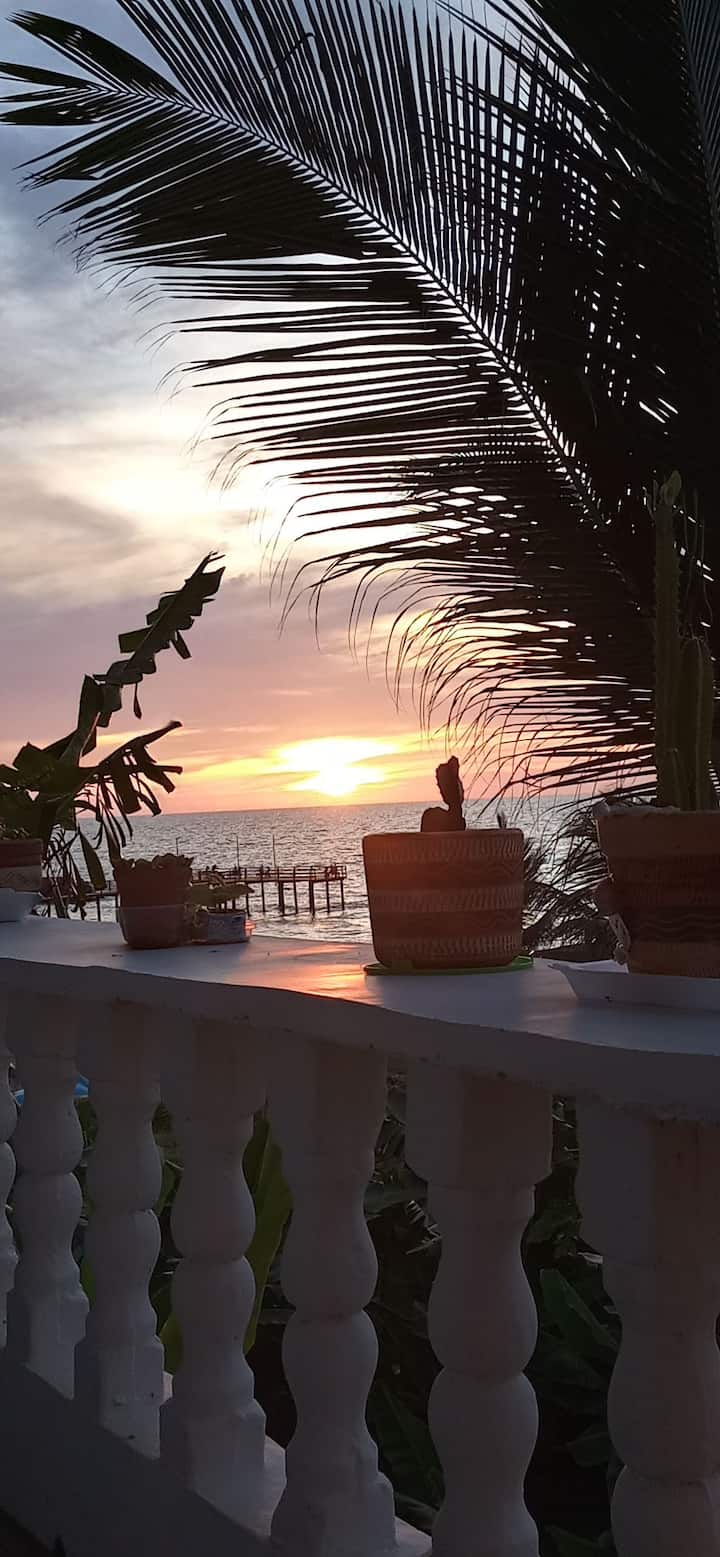 Cabaña Mi Deleite Vista Al Mar Centro Turístico - Arboletes