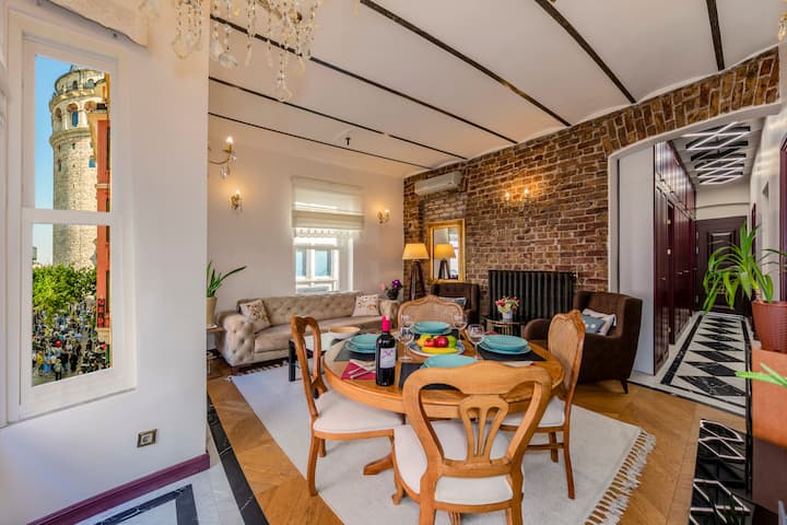 Sunny & Stylish 2br • Galata, Istanbul’s Soul - Estambul