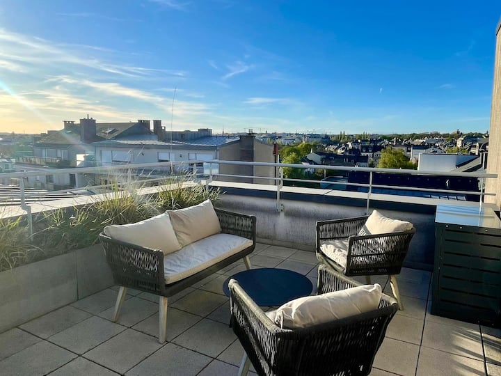 Luxpenthouse 200m² Terrace Gym Parking - Luxembourg