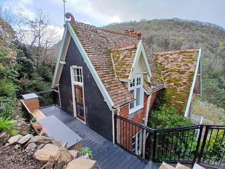Bird's Eye View Apartment At Countisbury Lodge - Lynmouth