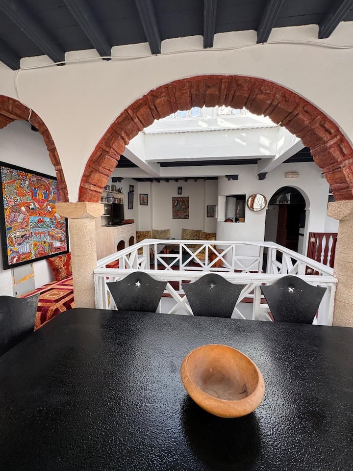 Apartement Familial Vue Sur L'océan Au Bord De Mer - Essaouira