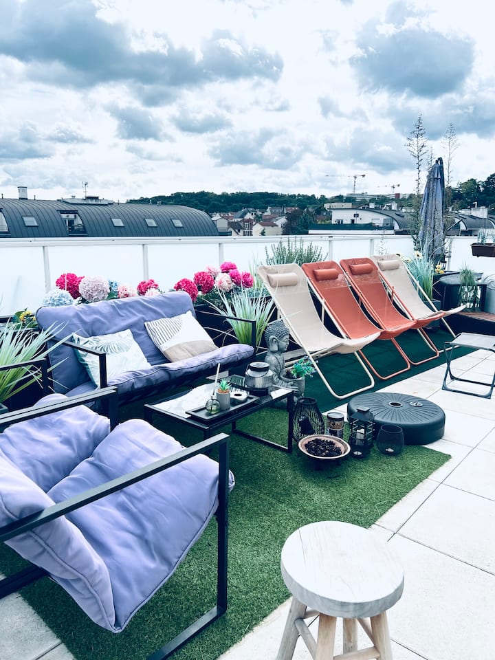 Bel Appartement Avec Terrasse Privée 86m2 - Noisy-le-Sec