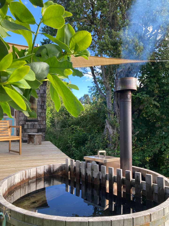 Refugio Puelche Con Vista Al Volcán Y Tinaja - Frutillar