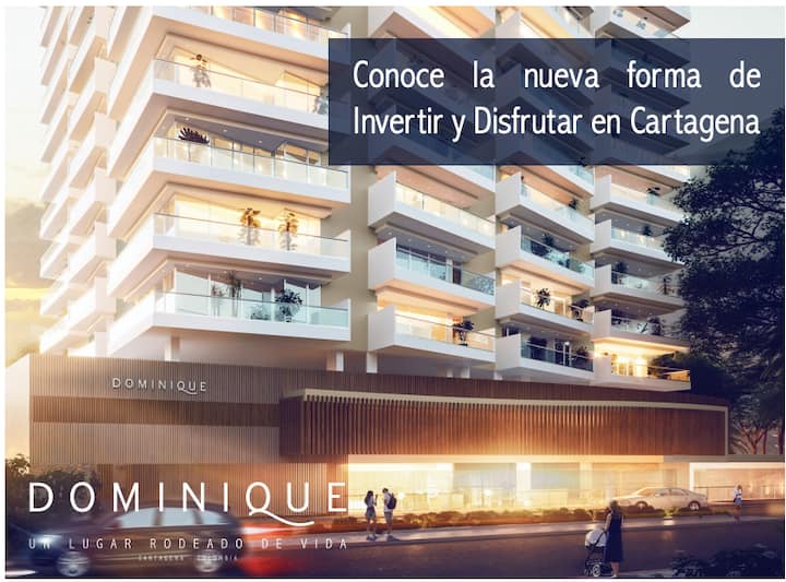 Luxury Condo Balcony Private Jacuzzi Dq1202 - Cartagena