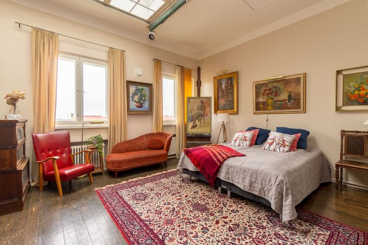 Atelier With Rock Church View - フィンランド ヘルシンキ