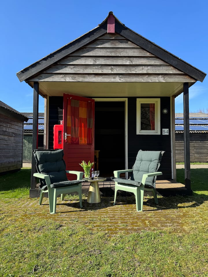 Mooie Blokhut Bij Camping Knollegruun In Drenthe - Assen