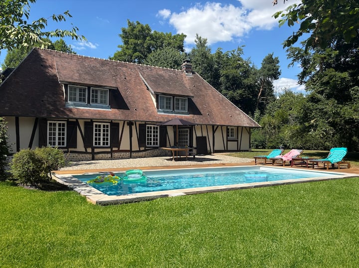Longère Normande Au Calme Avec Piscine - Évreux