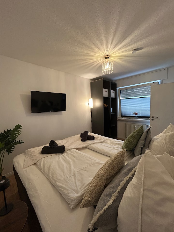 Savon#2-netflix-küche-pp-wlan-kingsizebett-loggia - Bad Oeynhausen