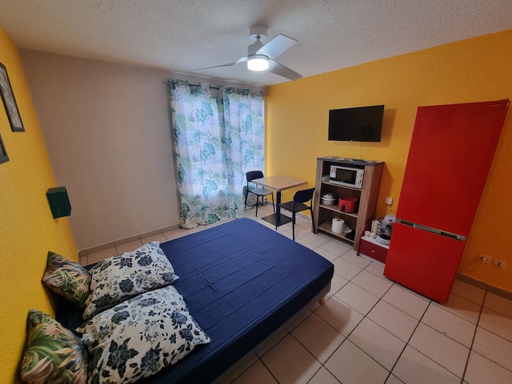 Studio à Sainte Clotilde Confort Cosy Avec Parking - Saint-Denis