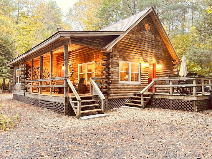 Superb Adirondack Lodge With Hot Tub 5mns To Gore - Gore Mountain, NY