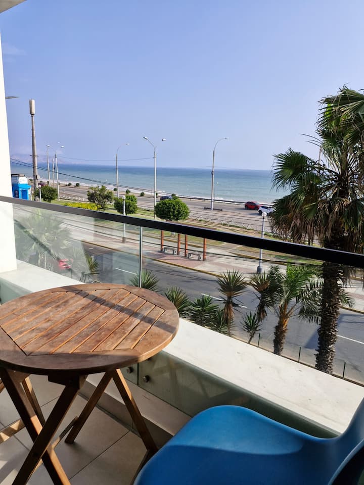 Apartment Facing The Ocean Sauna Piscina Airport - Lima