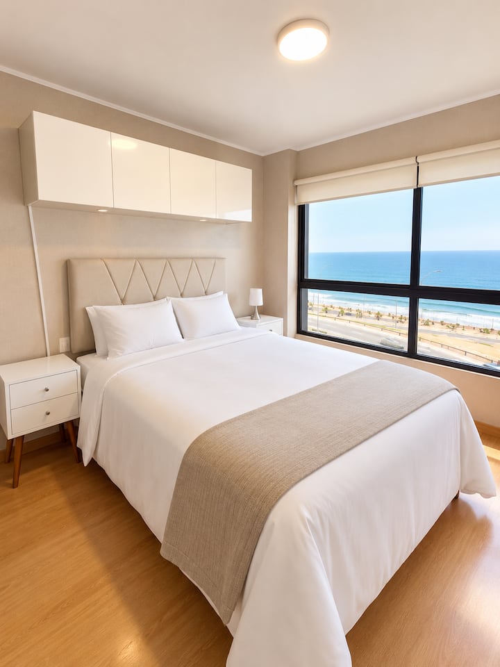 Appartement Face à La Mer Piscine Sauna - Lima